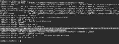 Analyzing Docker Image For Retrieving Secrets