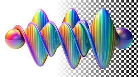 Colorful Sound Waves Audio Spectrum Music Frequency Sound And Dynamic Waveform Png