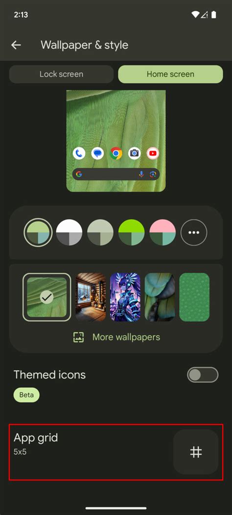 How To Change Icon Size On Android Phones Android Authority