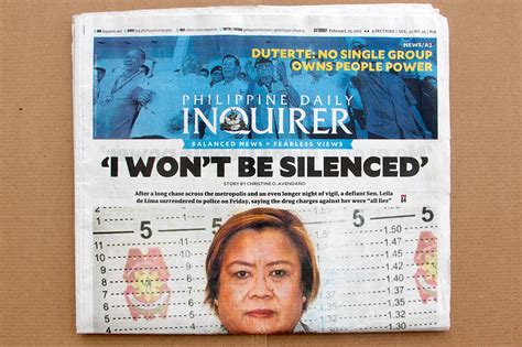 Philippine Daily Inquirer - Fonts In Use