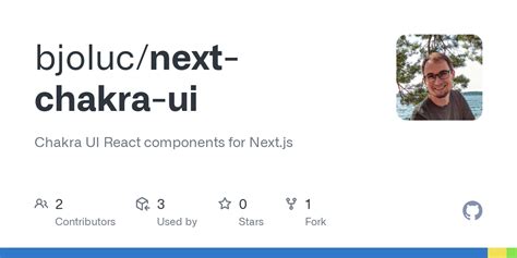 Github Bjoluc Next Chakra Ui Chakra Ui React Components For Next Js