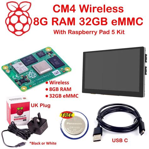 Raspberry Pad 5 5 Inch Ips Capacitive Touch Screen For Cm4 And Kits