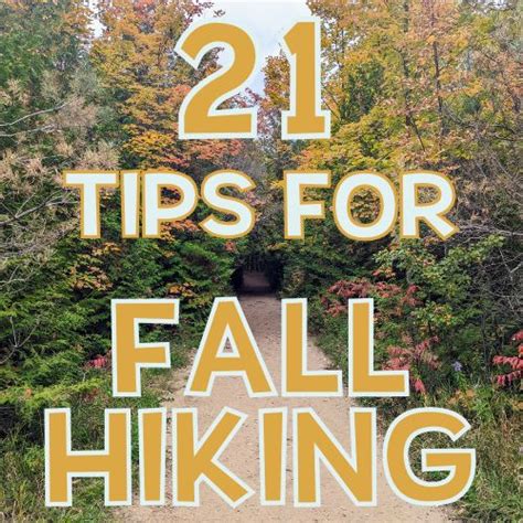 21 Tips For Fall Hiking For People Who Love Autumn