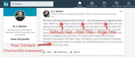 how to automatically publish from wordpress to linkedin