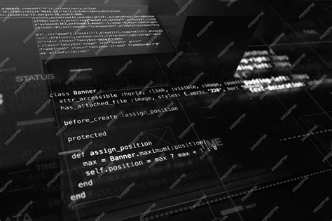 Premium Photo Abstract Programming Background With Code Lines And 3d Rendering Of Random