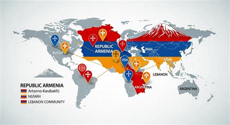 Armenian Language Map