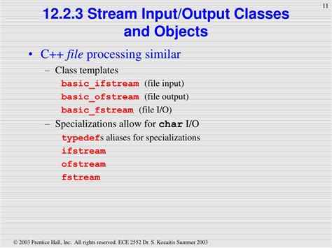 Ppt Chapter 12 C Stream Inputoutput Powerpoint Presentation