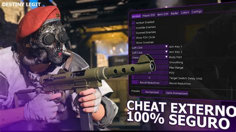 CHEAT EXTERNO 100% SEGURO PARA O WARZONE E MW3 #cod #warzone #cheat #mw3 #cheating #blackops6 ...