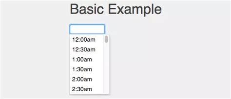 10 jquery time picker 플러그인 js 튜토리얼 php cn