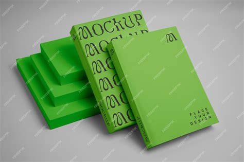 Premium Psd Deluxe Book Mockup Design