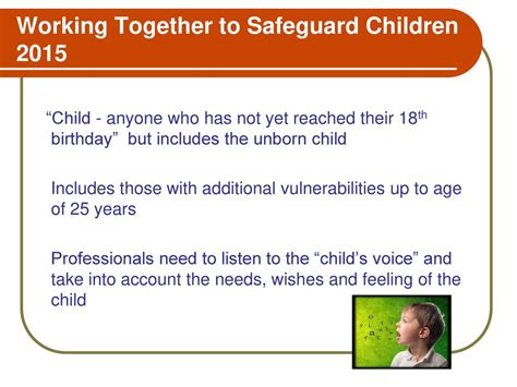 Safeguarding Child Protection Awareness Education Training - ppt download