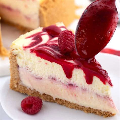 Easy Raspberry Sauce For Cheesecake Borrowed Bites