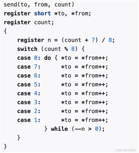 一段看不懂的代码 Csdn博客
