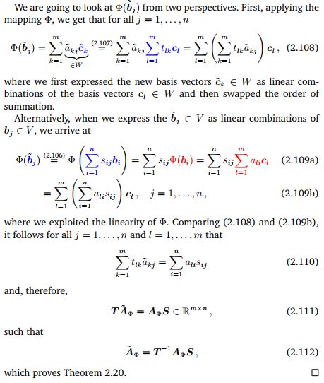 Linear Algebra Mml — Mathematics For Machine Learning — Equation 2
