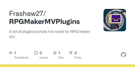 Github Frashaw Rpgmakermvplugins A List Of Plugins Scripts I Ve Made For Rpg Maker Mv
