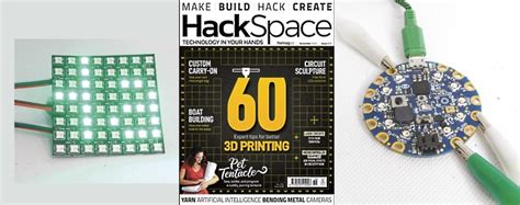 HackSpace Magazine Issue CircuitPython NeoPixel Displays NeoPixels HackSpaceMag