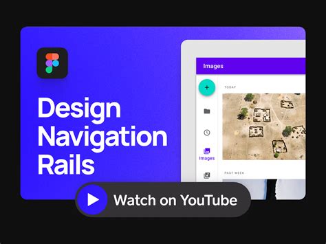 how to design navigation rail components youtube tutorial by soren