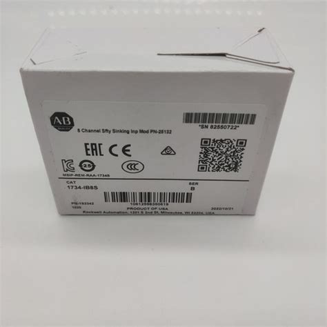 2023 New Ab 1734 Ib8s 1734ib8s Ser B Digital Safety Input Module Allen Bradley Ebay