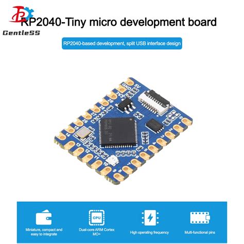 Rp2040 Zero Mini Board High Performance Pico Like Mcu Board Based On