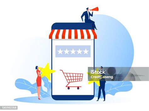 투표상점 비즈니스 컨셉 벡터 일러스트레이션에 대한 남녀 평점 등급매기기에 대한 스톡 벡터 아트 및 기타 이미지 등급매기기 피드백 계급 Istock