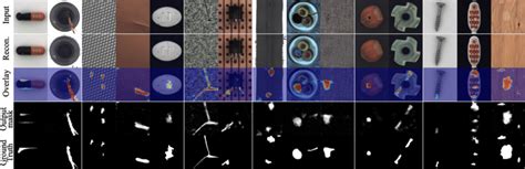 Qualitative Results On The Mvtec Dataset The Input Images Outputs Of Download Scientific