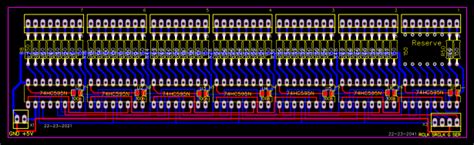 74HC595 EasyEDA Open Source Hardware Lab