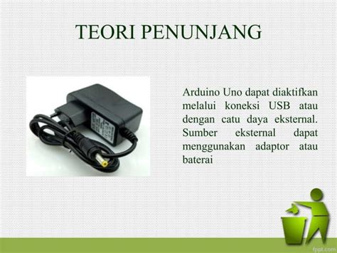 Tempat Sampah Otomatis Menggunakan Sensor Hc Sr04 Berbasis Arduino Uno Ppt
