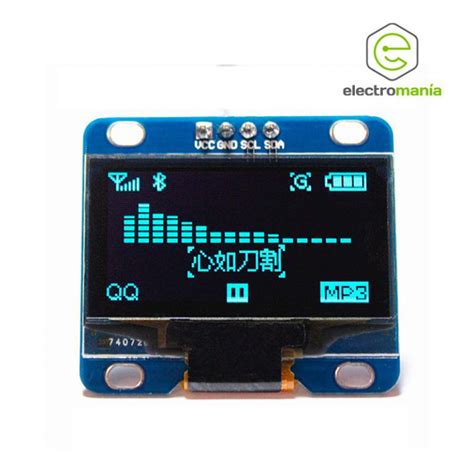 Pantalla Oled 13inch Con I2c Electromanía Perú
