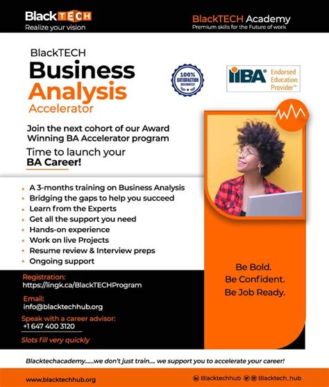 Blacktech Academy On Linkedin Businessanalysis Business Training