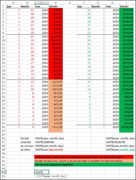 Excel Date Error Excel Will Not Recognize As A Date Using Date