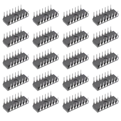 Masteelf 20pcs Quad Bilateral Logic Gate Analog Dip14 Interface Chip