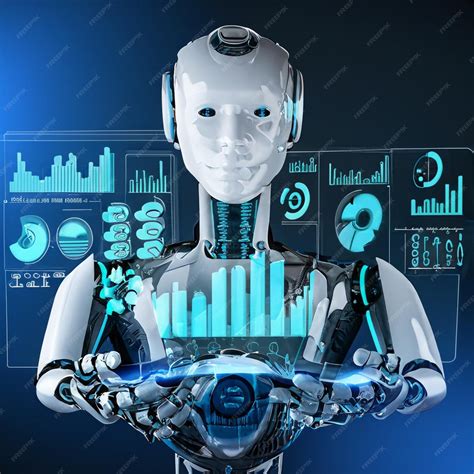 Premium Photo Robotic Rpa Big Data Analysis Automation Trading Robot