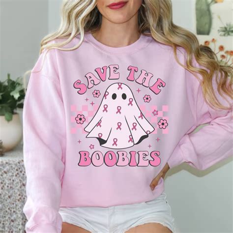 Save The Boobies Ghost Around The Bend Design Co