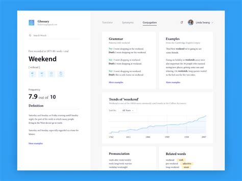 Dictionary App Web App Design App Ui Design Website