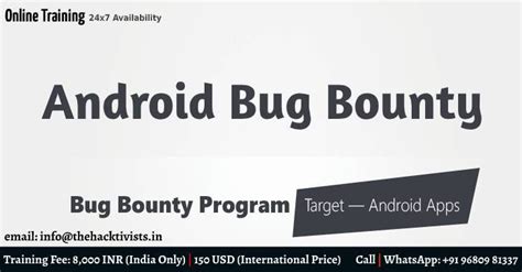 Shiva Singh On Linkedin Android Bugbounty Offensive Androidapp