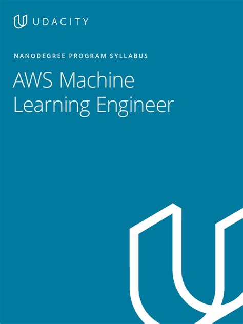 Aws Machine Learning Engineer Nanodegree Program Syllabus Pdf