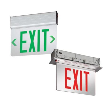 EDG LED Edge Lit Exit Sign By Lithonia