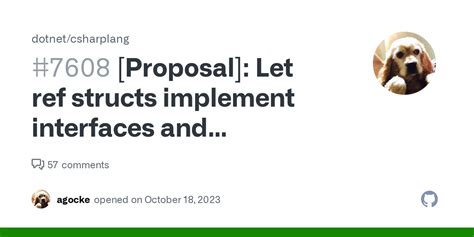 Proposal Let Ref Structs Implement Interfaces And Substitute Into