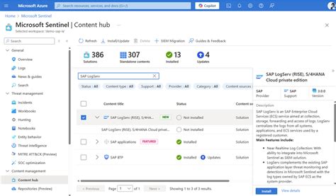 sap logserv integration with microsoft sentinel fo sap community