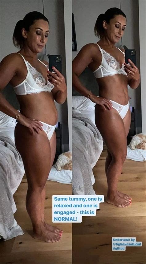 Loose Womens Saira Khan Strips To Underwear For Inspiring Instagram Vs