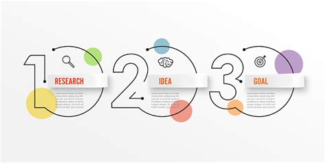 아이콘과 3 옵션 또는 단계와 얇은 라인 인포 그래픽 디자인 서식 파일 프로세스 다이어그램 프리 젠 테이 션 워크 플로우 레이아웃 배너 플로우 차트 정보 그래프에 사용할 수