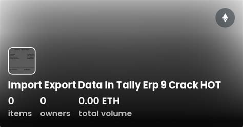 Import Export Data In Tally Erp 9 Crack Hot Collection Opensea