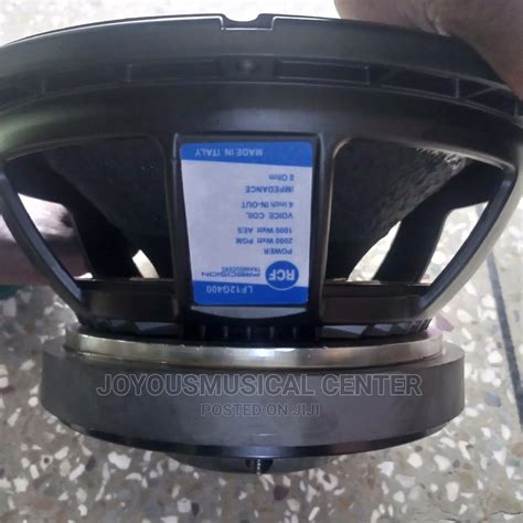 RCF 12 Naked Speaker For Arrays In Accra Metropolitan Audio Music