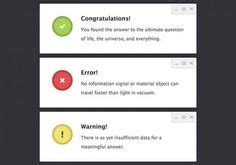 Warning Alerts UI