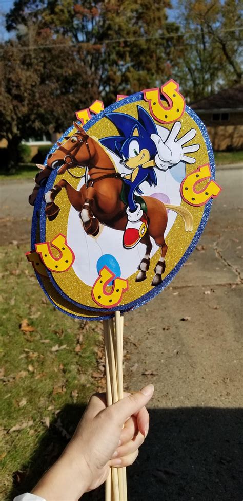 Combined Sonic And Horses For My Nephews 5th And 6th Combined Party R