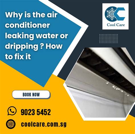 Reasons Why Aircon Water Leaking How To Fix It