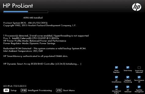 Home Server First Steps Configuring HP Microserver Gen