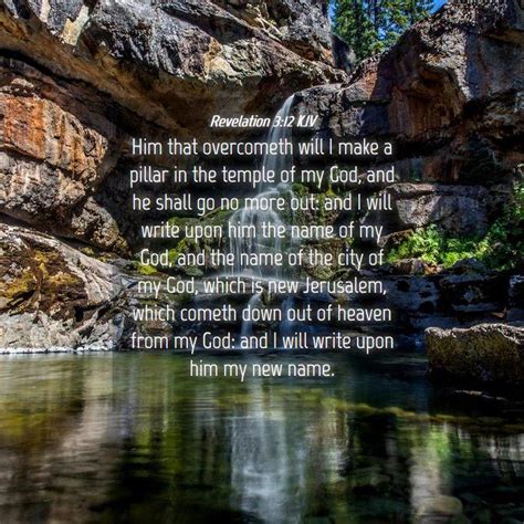 Revelation 312 Kjv Bible Verse Images