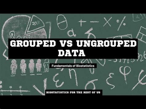 Ungrouped Data Formula Difference Between Grouped And Ungrouped Data