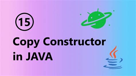 Constructor In Javapart 2 Copy Constructor By Clone Method Youtube